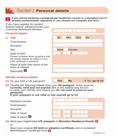 FREE 12+ Student Finance Forms in PDF| MS Word