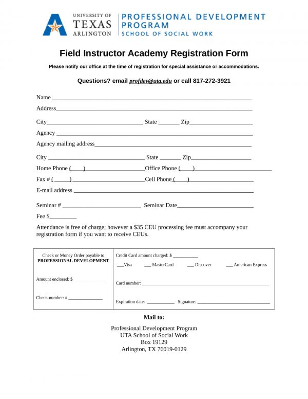 FREE 11+ Field Education Forms in PDF | MS Word
