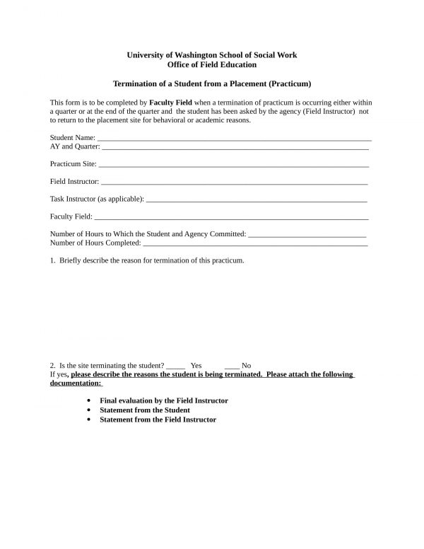 FREE 11+ Field Education Forms in PDF | MS Word