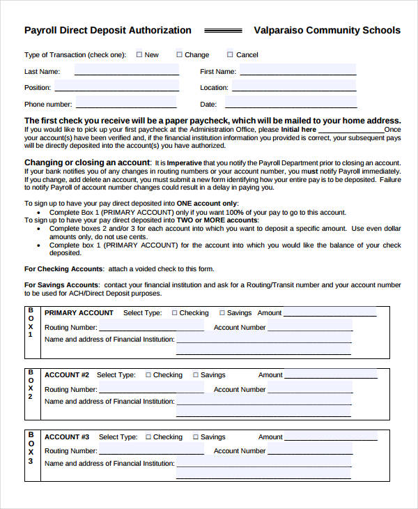FREE 10+ Paycheck Pickup Authorization Forms in PDF