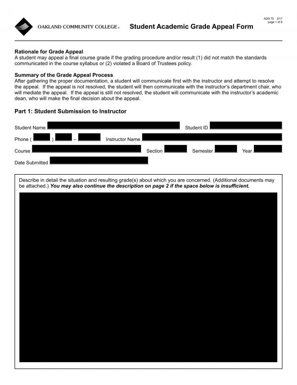 FREE 13+ Current Student Forms in PDF | MS Word