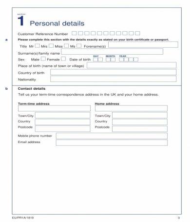 FREE 12+ Student Finance Forms in PDF| MS Word