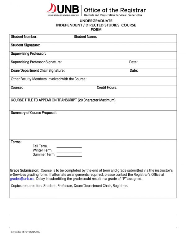 FREE 13+ Current Student Forms in PDF | MS Word