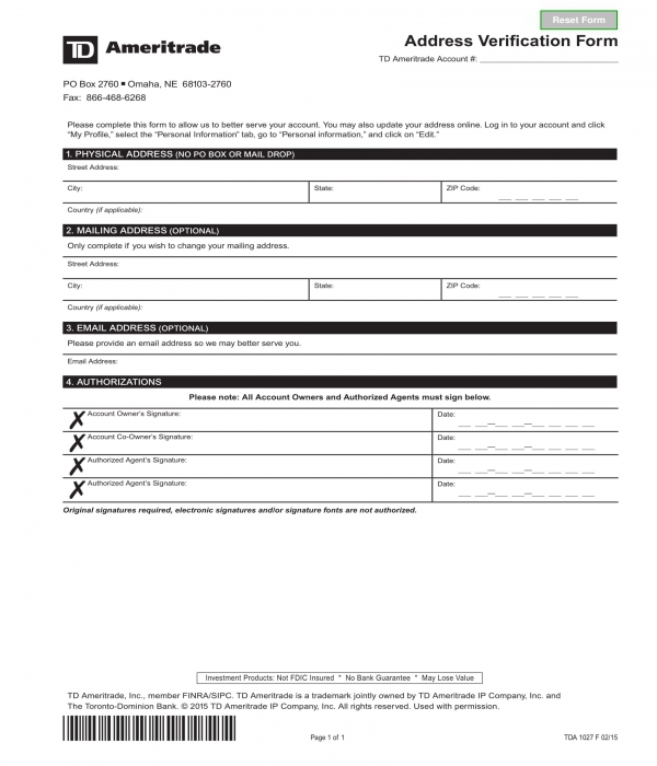 FREE 12+ Bank Verification Form Samples, PDF, MS Word, Google Docs