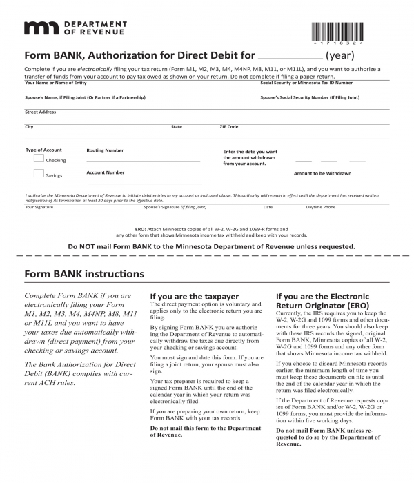 FREE 11+ Bank Authorization Forms in PDF | MS Word