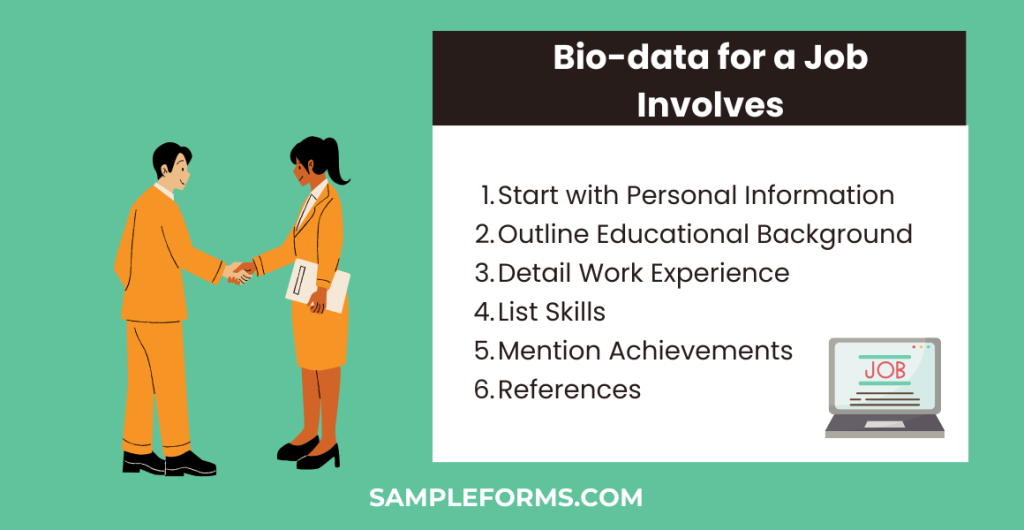FREE 11+ Employee Bio-Data Form Samples, PDF, MS Word, Google Docs
