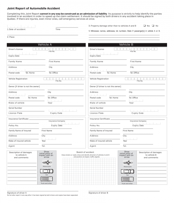 FREE 10+ Car Accident Report Form Samples, PDF, MS Word, Google Docs