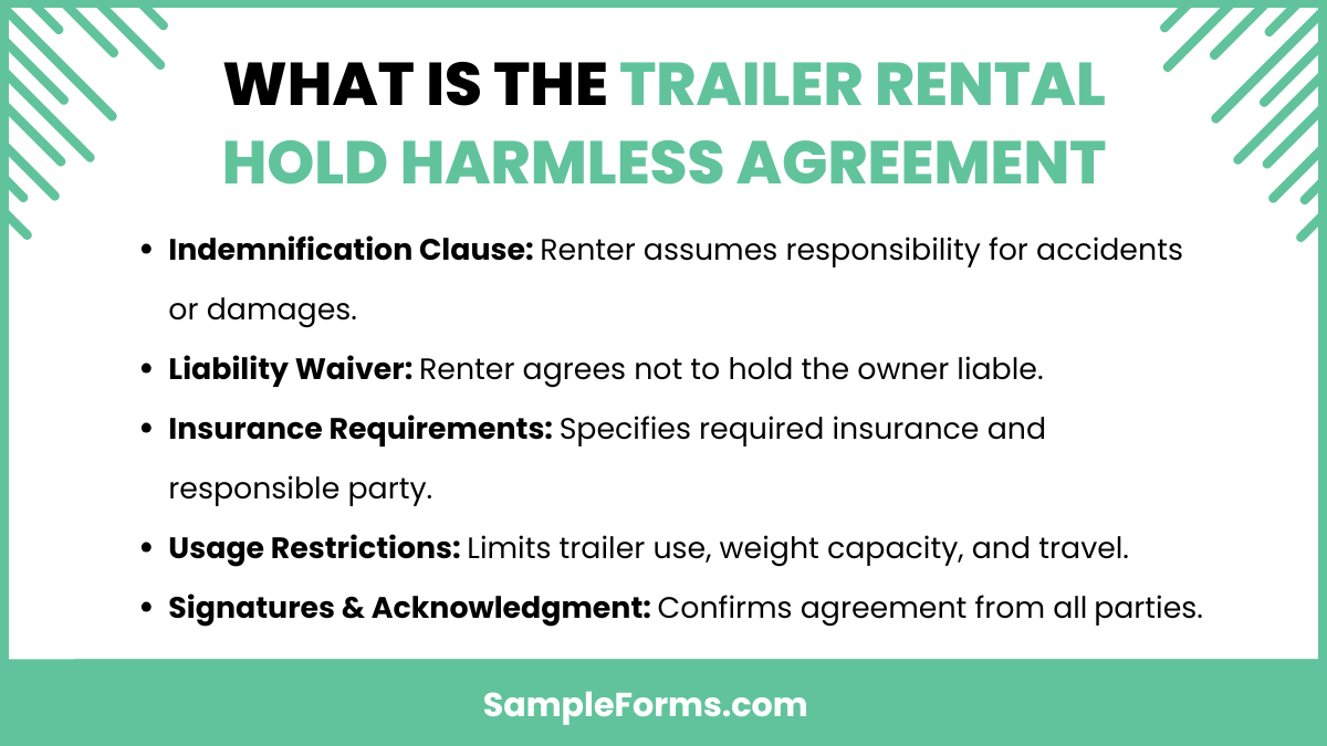FREE 14+ Trailer Rental Agreement Form Samples, PDF, MS Word, Google Docs