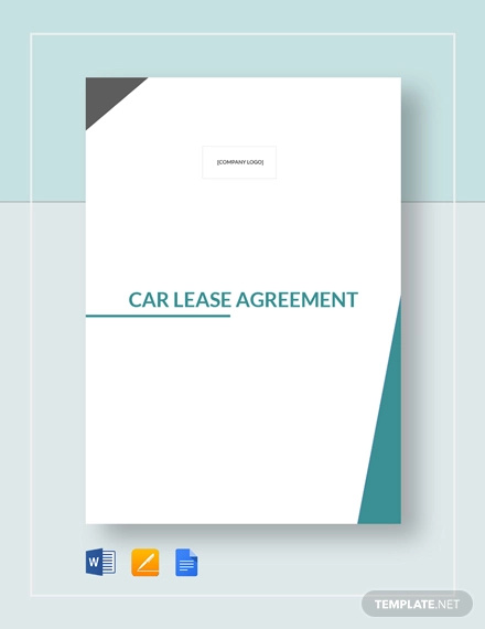 FREE 8+ Car Lease Agreement Samples in MS Word | PDF