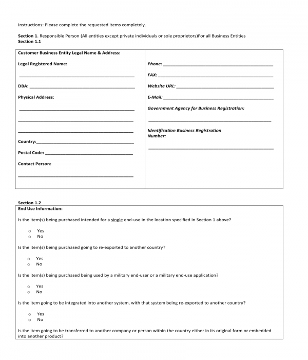 FREE 6+ End User Acknowledgment Forms in PDF