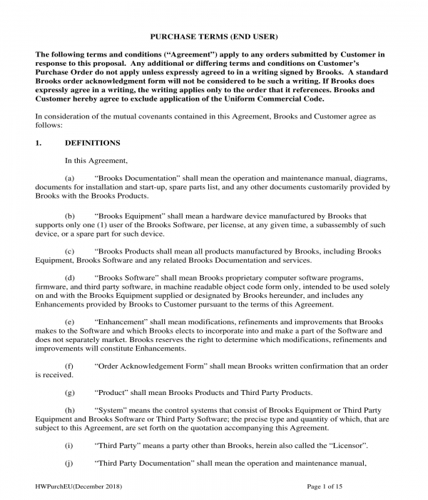 FREE 6+ End User Acknowledgment Forms in PDF