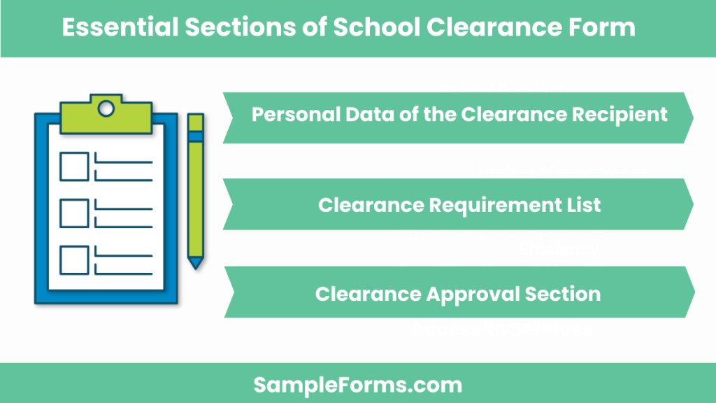 FREE 14+ School Clearance Form Samples, PDF, MS Word, Google Docs, Excel