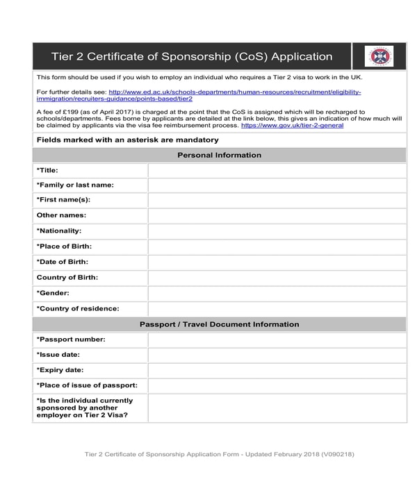 FREE 10+ Sponsor Application Forms in PDF | MS Word | Excel