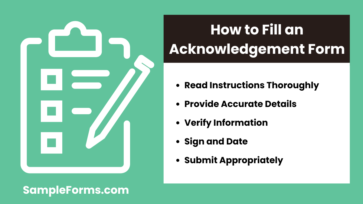 FREE 9+ Property Acknowledgment Form Samples, PDF, MS Word, Google Docs ...