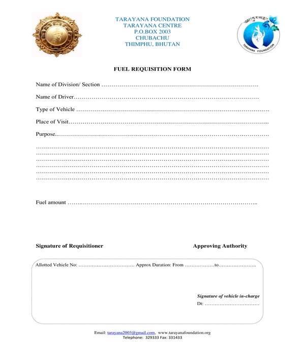 FREE 16+ Requisition Form Samples, PDF, MS Word, Google Docs, Excel