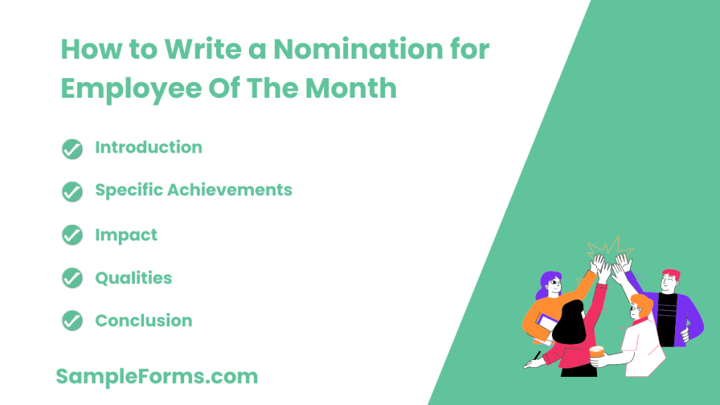 FREE 14+ Employee of the Month Nomination Forms in Samples, PDF, MS ...