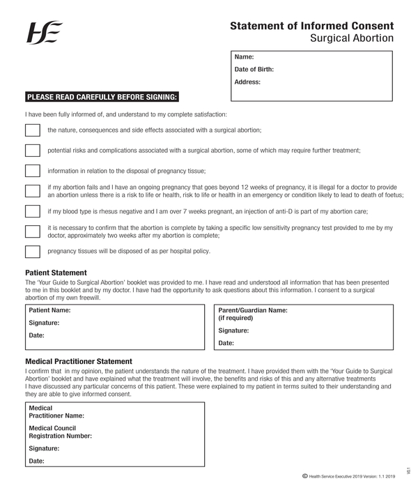 FREE 17+ Surgical Consent Form Samples, PDF, MS Word, Google Docs