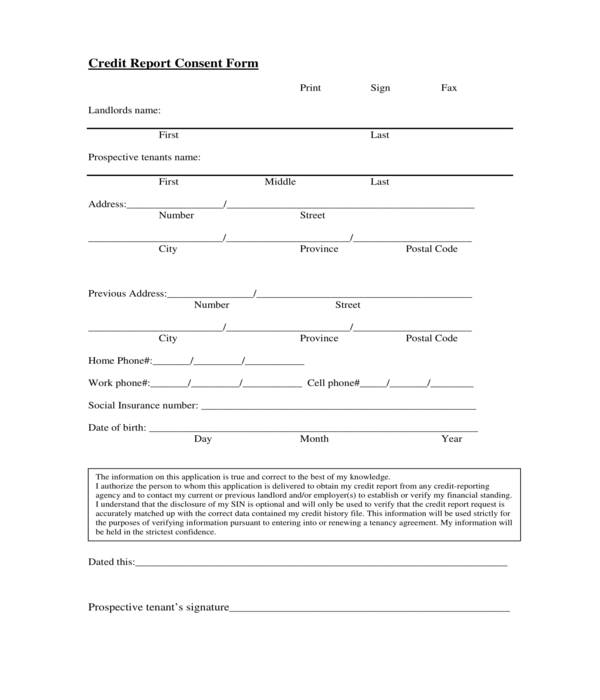 FREE 10+ Tenant Background Check Form Samples, PDF, MS Word, Google Docs