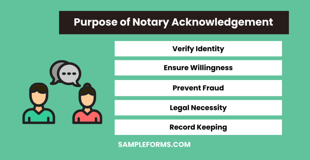 FREE 14+ Notary Acknowledgment Form Samples, PDF, MS Word, Google Docs