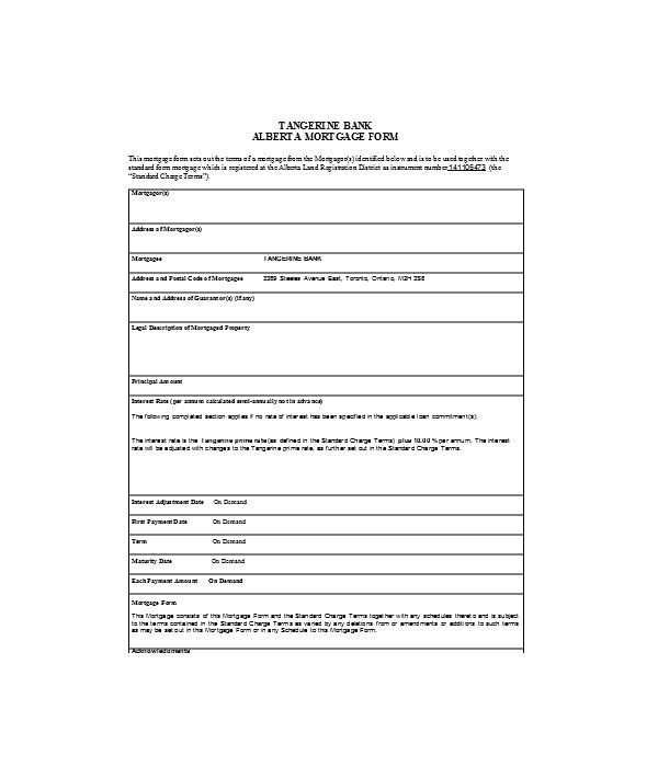 FREE 6+ Mortgage Release Forms in PDF | MS Word