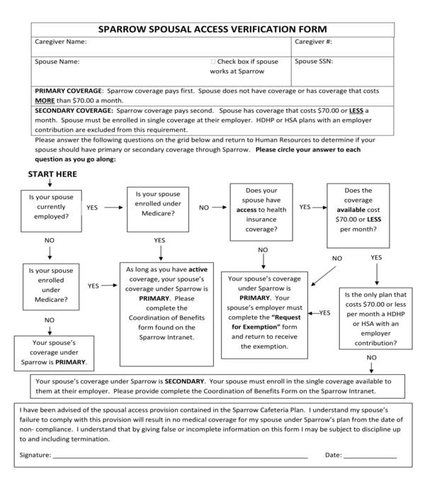 FREE 11+ Medical Health Insurance Verification Forms in PDF