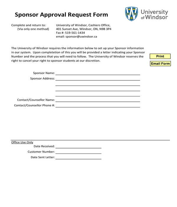 FREE 13+ Approval Request Forms in PDF | MS Word | Excel