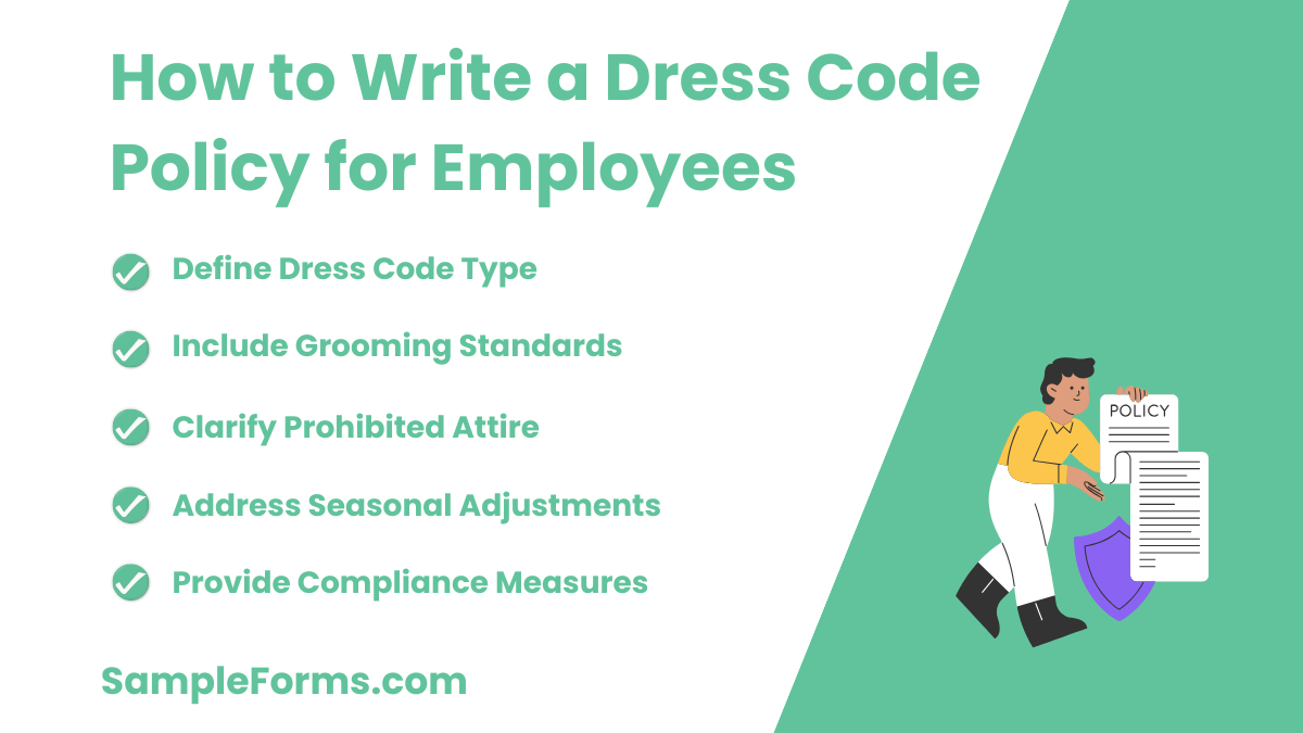FREE 12+ Employee Dress Code Policy Form Samples, PDF, MS Word, Google Docs