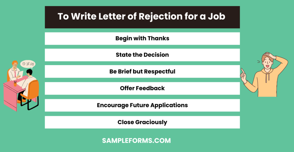 FREE 9+ Employment Rejection Letter Samples, PDF, MS Word, Google Docs