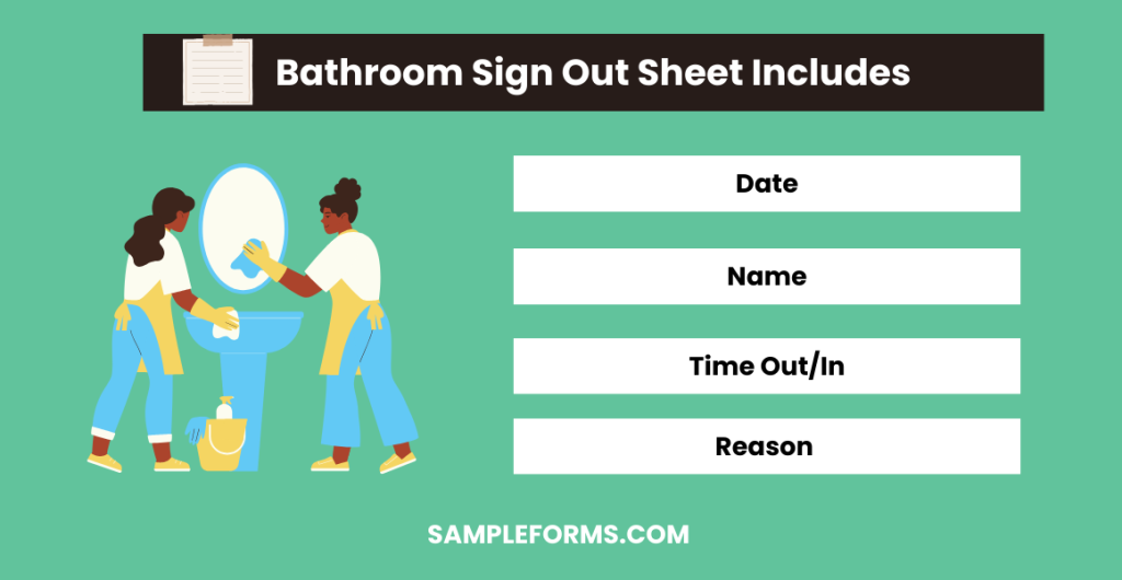 FREE 11+ Bathroom Sign Out Sheet Samples, PDF, MS Word, Google Docs