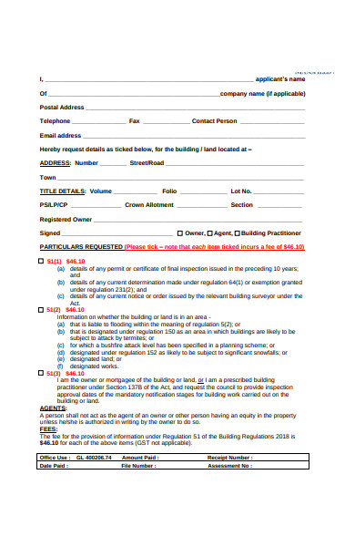 FREE 7+ Property Enquiry Forms in PDF | MS Word