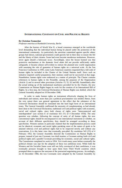 FREE 4+ Covenant Forms in PDF | MS Word