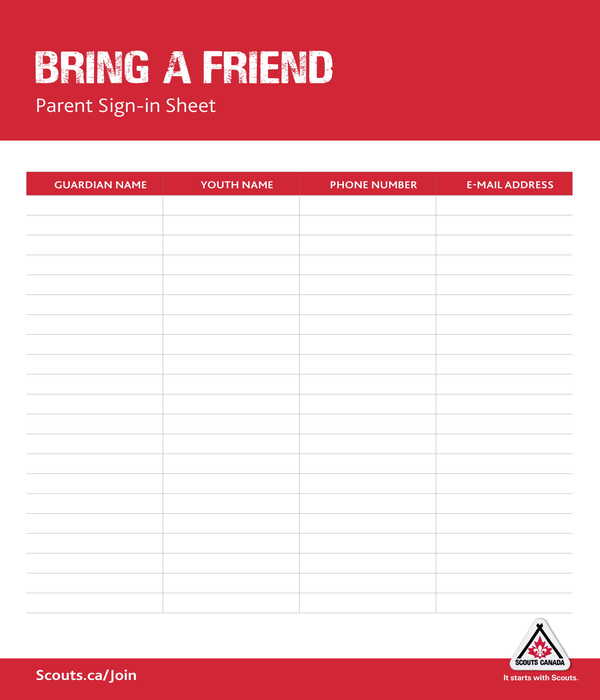 FREE 12+ Parent Sign In Sheet Samples, PDF, MS Word, Google Docs, Excel