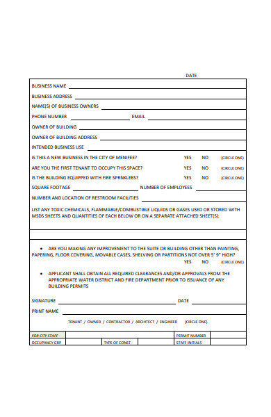 FREE 5+ Tenant Disclosure Forms in PDF | MS Word