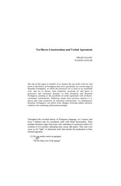 FREE 2+ Verbal Agreement Forms in PDF