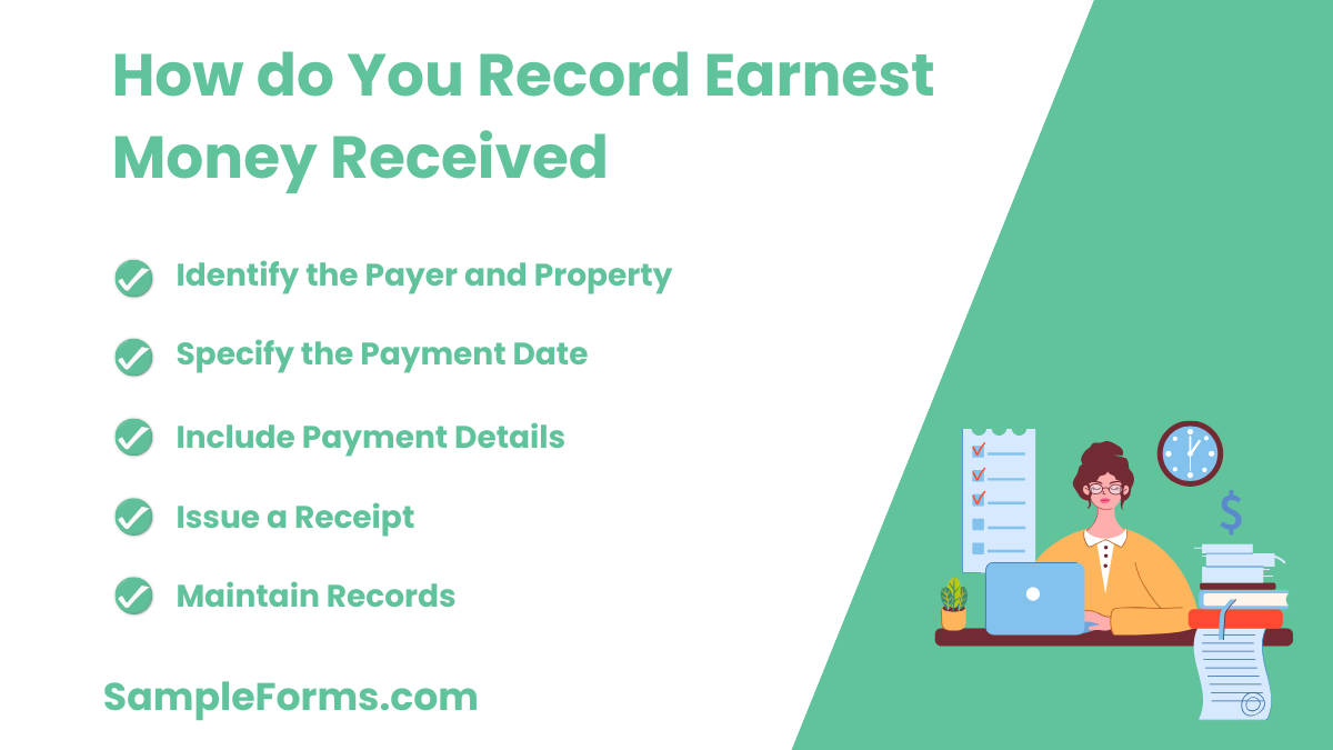 FREE 6+ Earnest Money Deposit Receipt Samples, PDF, MS Word, Google Docs