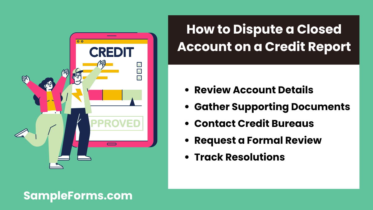 FREE 11+ Credit Report Dispute Letter Samples, PDF, MS Word, Google Docs