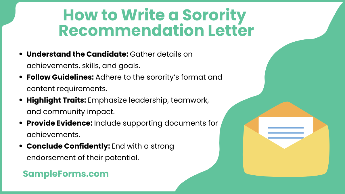 FREE 10+ Sorority Recommendation Letter Samples, PDF, MS Word, Google Docs