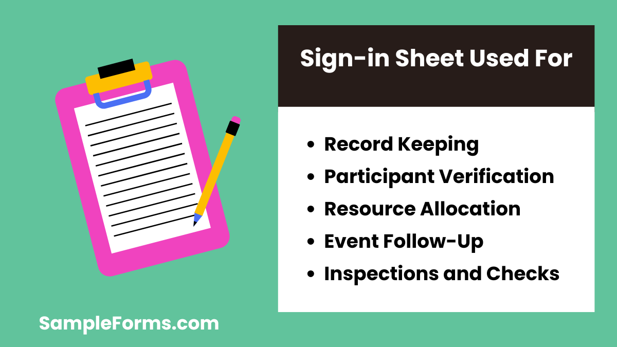 FREE 19+ Sign In - Sign Up Sheet Samples, PDF, MS Word, Google Docs, Excel
