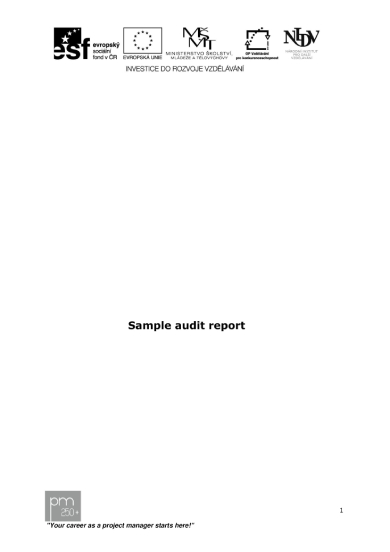 FREE 6+ Technical Audit Report Samples in PDF | MS Word