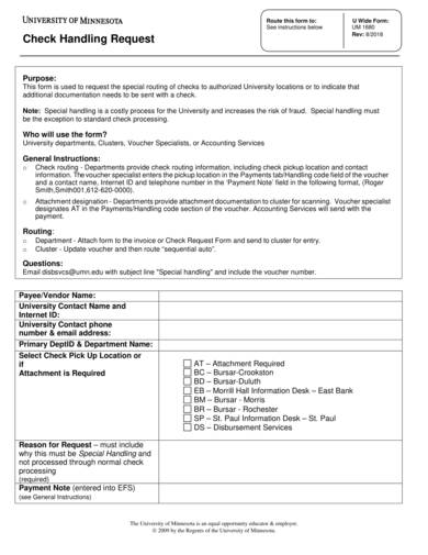 FREE 8+ Handling Request Forms in PDF | MS Word