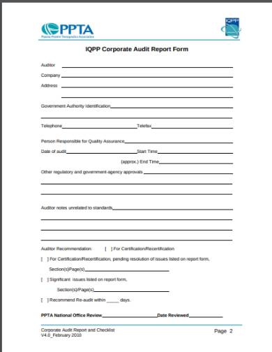 FREE 15+ Audit Report Samples, PDF, MS Word, Google Docs, Excel