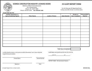FREE 15+ Audit Report Samples, PDF, MS Word, Google Docs, Excel
