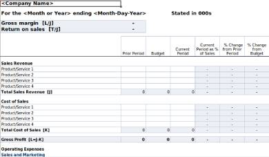 FREE 5+ Gross Profit Margin Forms in Excel