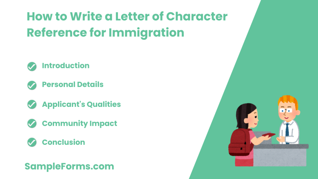 FREE 9+ Character Reference Letter for Immigration Samples, PDF, MS ...