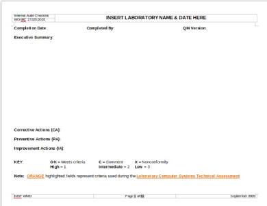 FREE 13+ Internal Audit Form Samples, PDF, Word, Google Docs