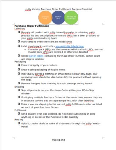 FREE 4+ Order Fulfillment Checklist Forms in PDF | MS Word | Excel