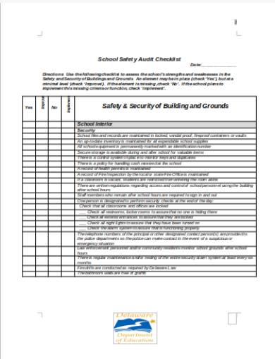 FREE 14+ Safety Audit Form Samples, PDF, MS Word, Google Docs