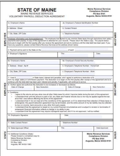 FREE 6+ Voluntary Deduction Agreement Samples in PDF