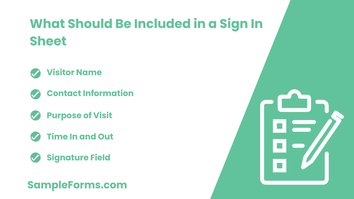 FREE 10+ Visitor Sign In-Out Sheet Samples, PDF, MS Word, Google Docs ...