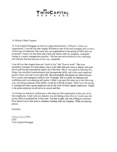 FREE 6+ Employer Recommendation Letters in PDF | MS Word